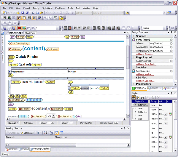 Altova® StyleVision® - Visual Studio Marketplace